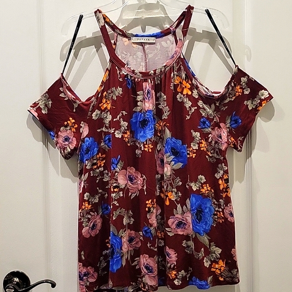 Papaya | Tops | Papaya Floral Halter Top | Poshmark